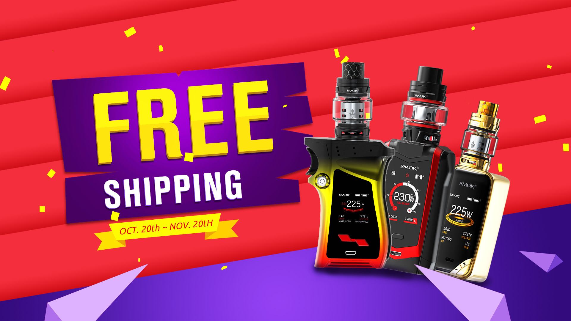 SMOK® Innovation keeps changing the vaping experience!