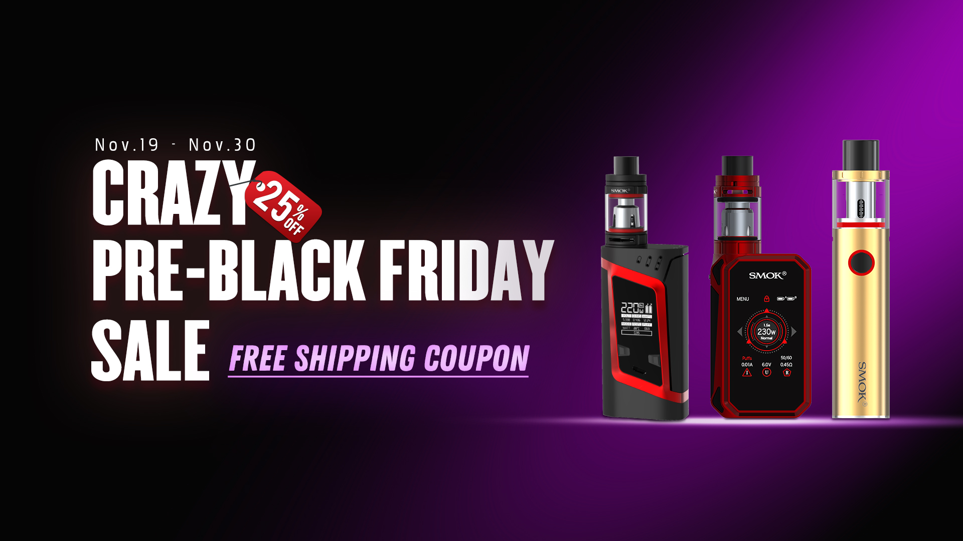 SMOK® Innovation keeps changing the vaping experience!