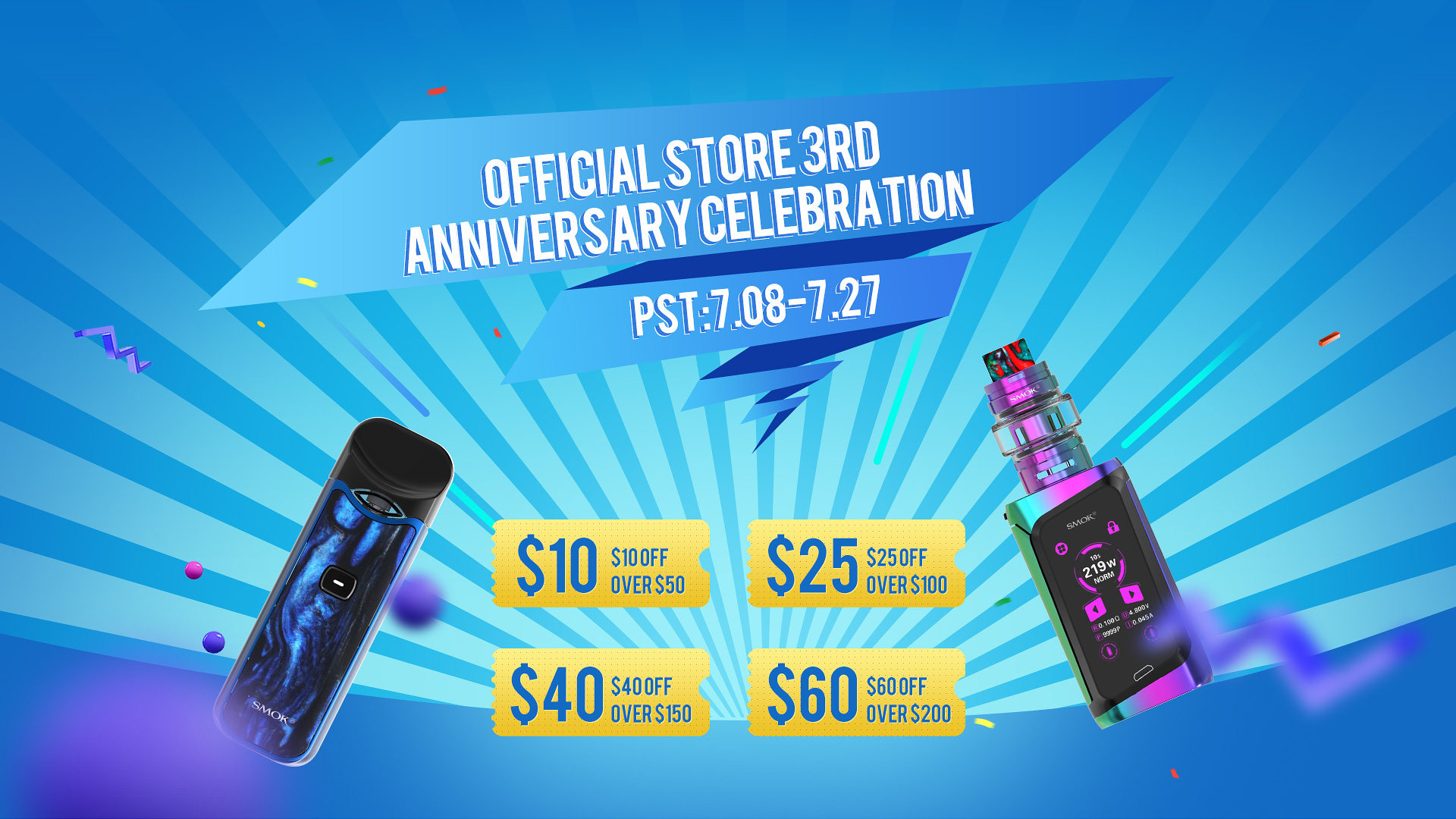 SMOK® Innovation keeps changing the vaping experience!